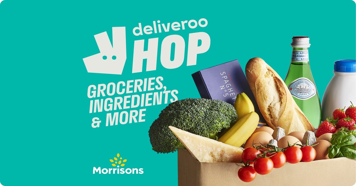 Deliveroo HOP with Morrisons delivery from Bristol Editions Site ...