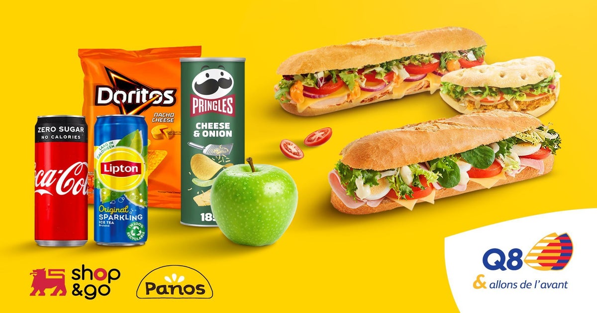 Panos - Delhaize Shop & Go by Q8 delivery from Liège Parc des Oblats ...