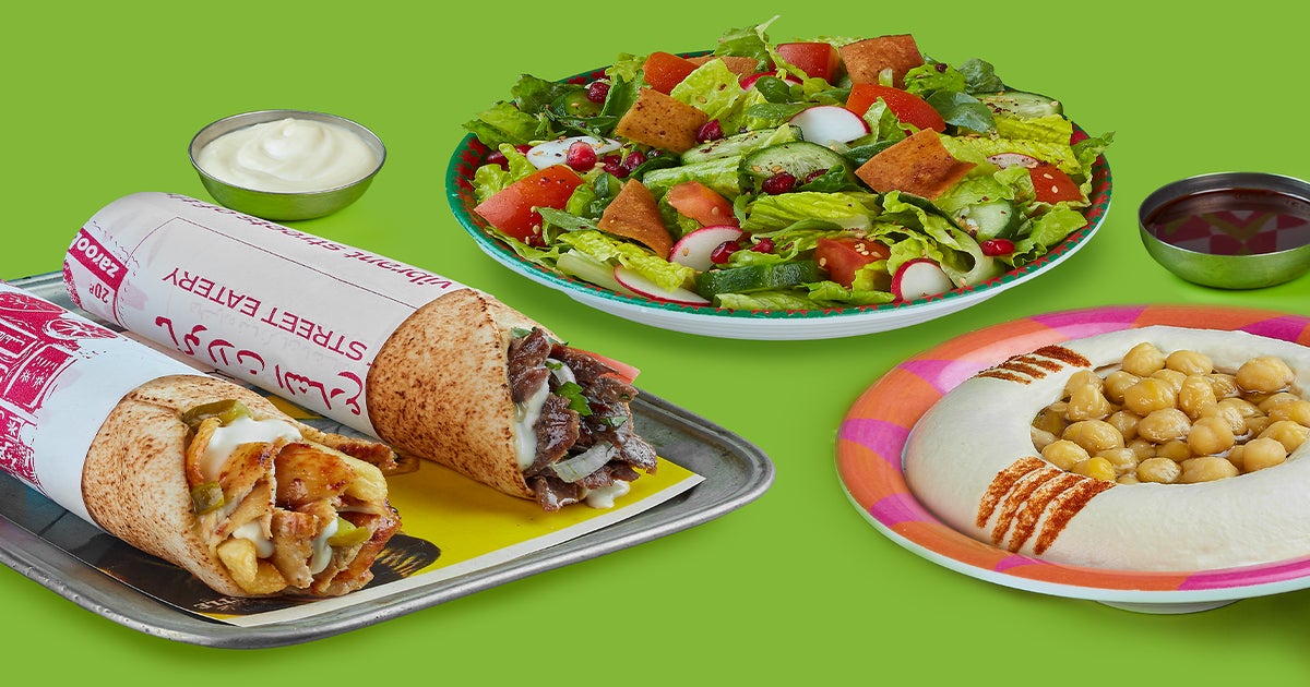 Zaroob – Levant Street Flavors delivery from Marina - Order with Deliveroo