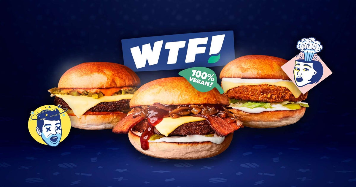 WTF! - Mind-Blowing Vegan Burgers 🌱 (Uxbridge - High St) delivery from ...