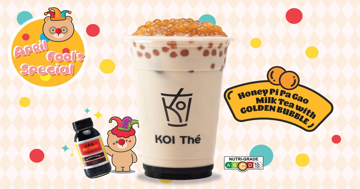 KOI Thé - Westgate Mall - Westgate Mall delivery from Jurong East ...