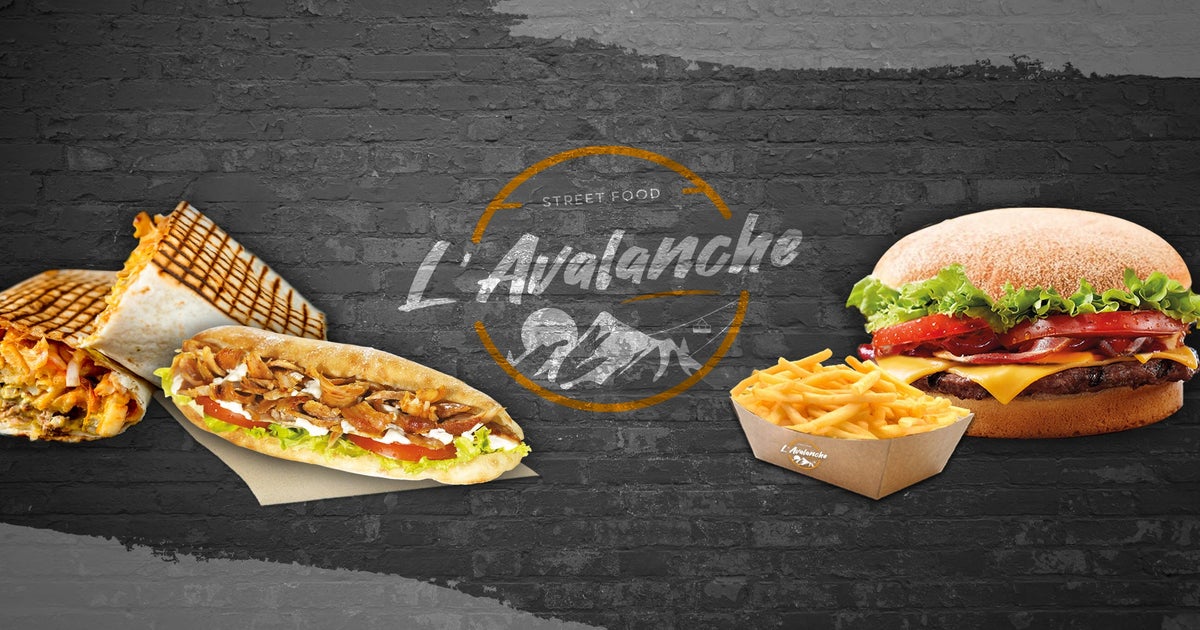 L’avalanche street food livre depuis Febvotte - Marat - Commandez avec ...