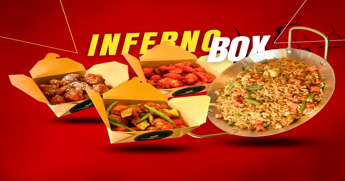 Inferno Box - Gravesend delivery from Gravesend - Order with Deliveroo