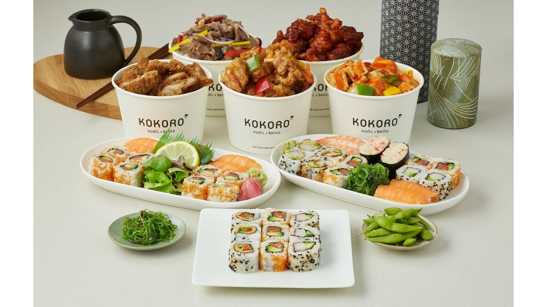 Kokoro: Chicken katsu & sushi - Milton Keynes delivery from Milton ...