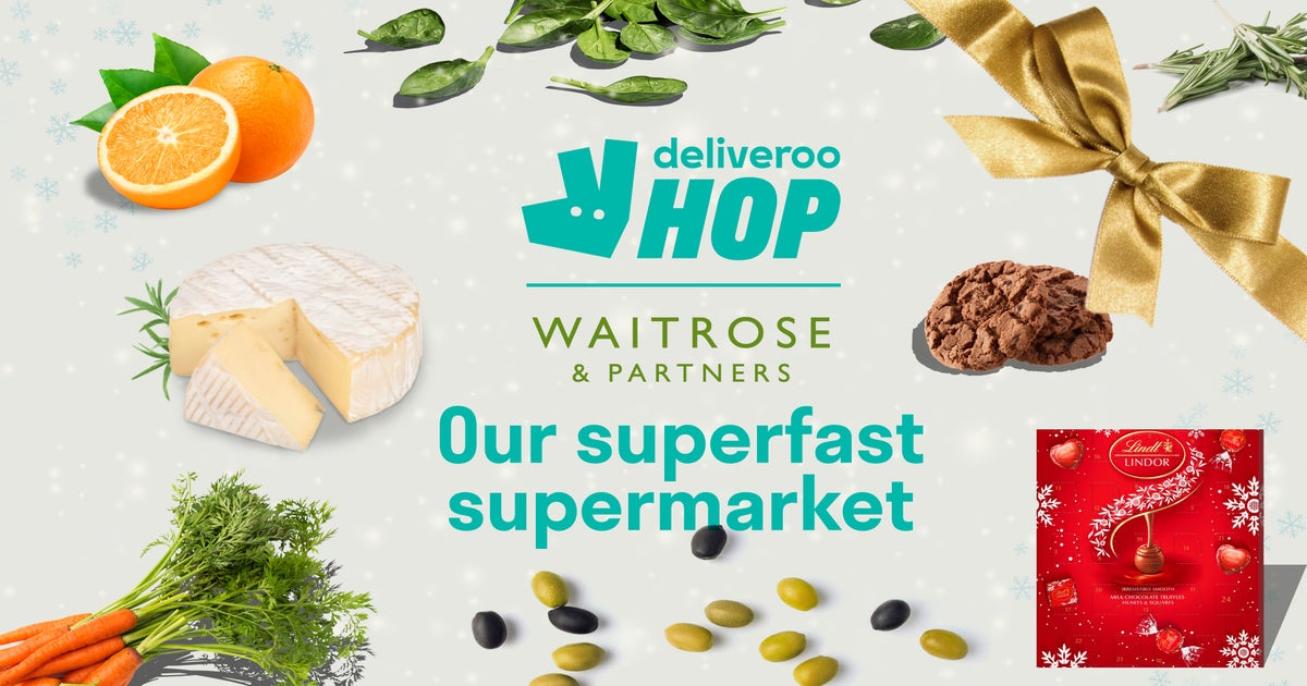 Deliveroo HOP with Waitrose delivery from Hop Bermondsey - Order with ...