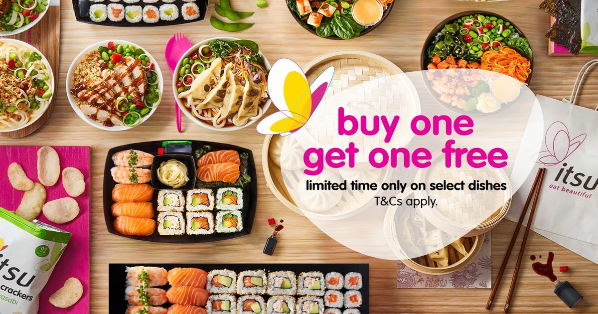 itsu [sushi, noodles & rice'bowls] - Manchester delivery from ...