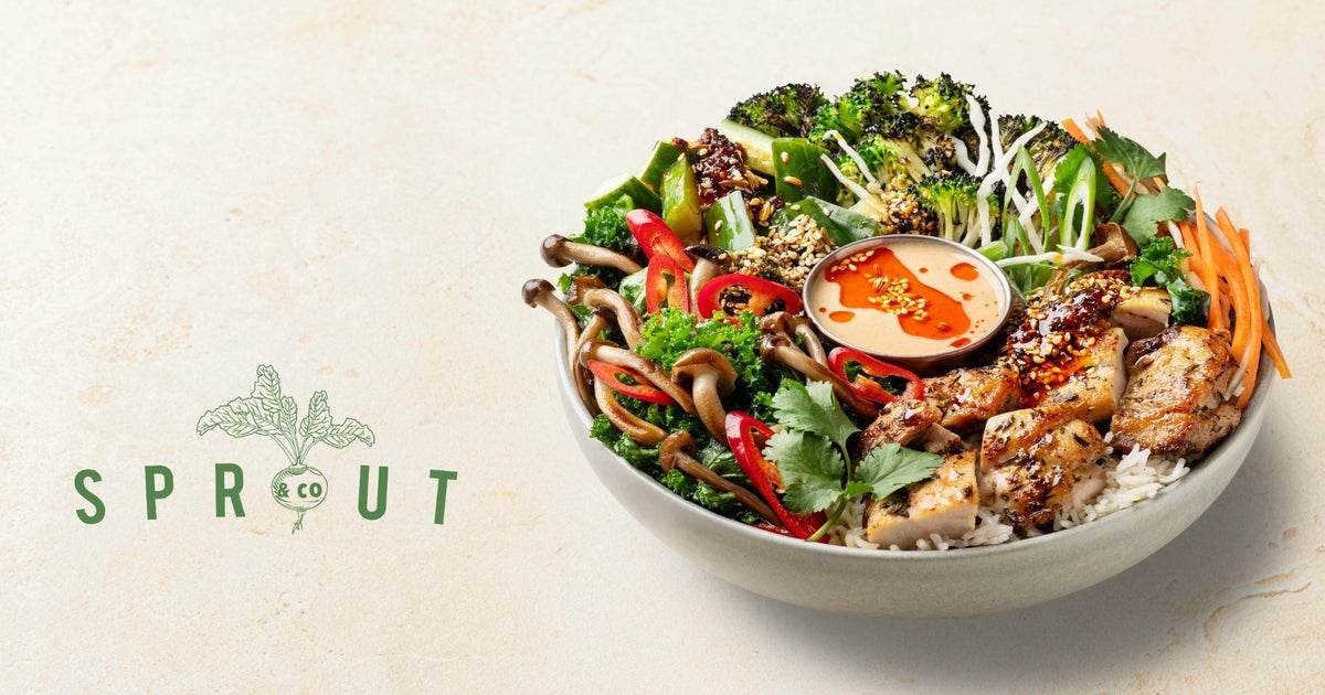 Sprout & Co - Monkstown delivery from Monkstown - Order with Deliveroo
