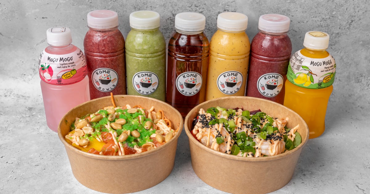 Komé bowls livre depuis Centrum - Commandez avec Deliveroo