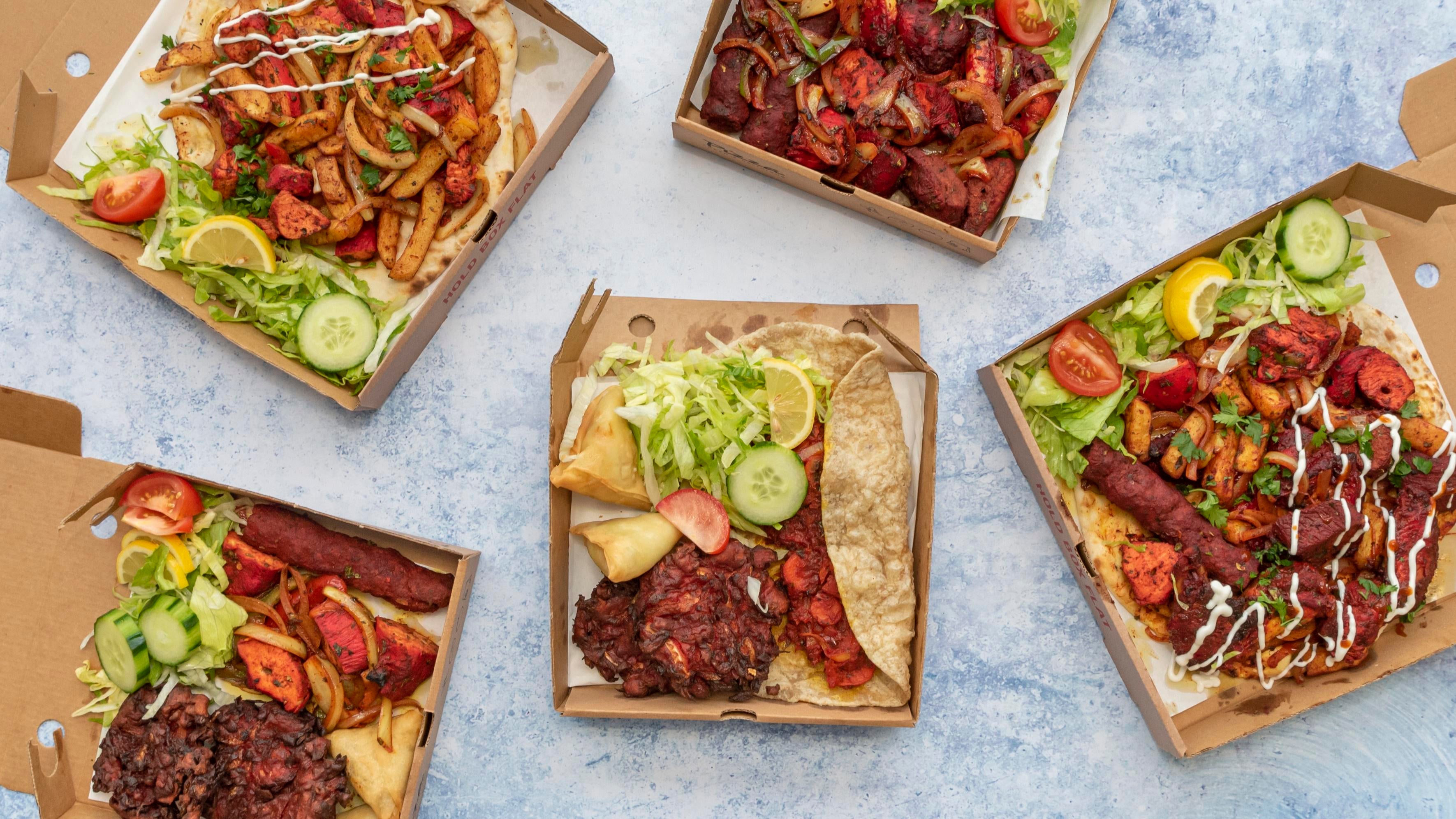 VIP Snack Boxes @ Spicy Aroma Balti (Caerleon Road) - Newport delivery ...