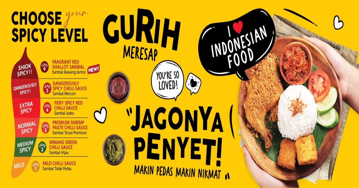 D'Penyetz - Jem delivery from Jurong East - Boon Lay Way - Order with ...