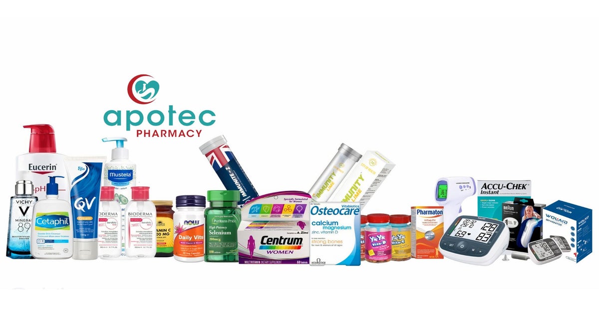 Apotec Pharmacy delivery from Al Jaddaf - Order with Deliveroo