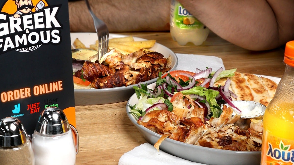 Greek and Famous - Cheadle delivery from Cheadle - Order with Deliveroo