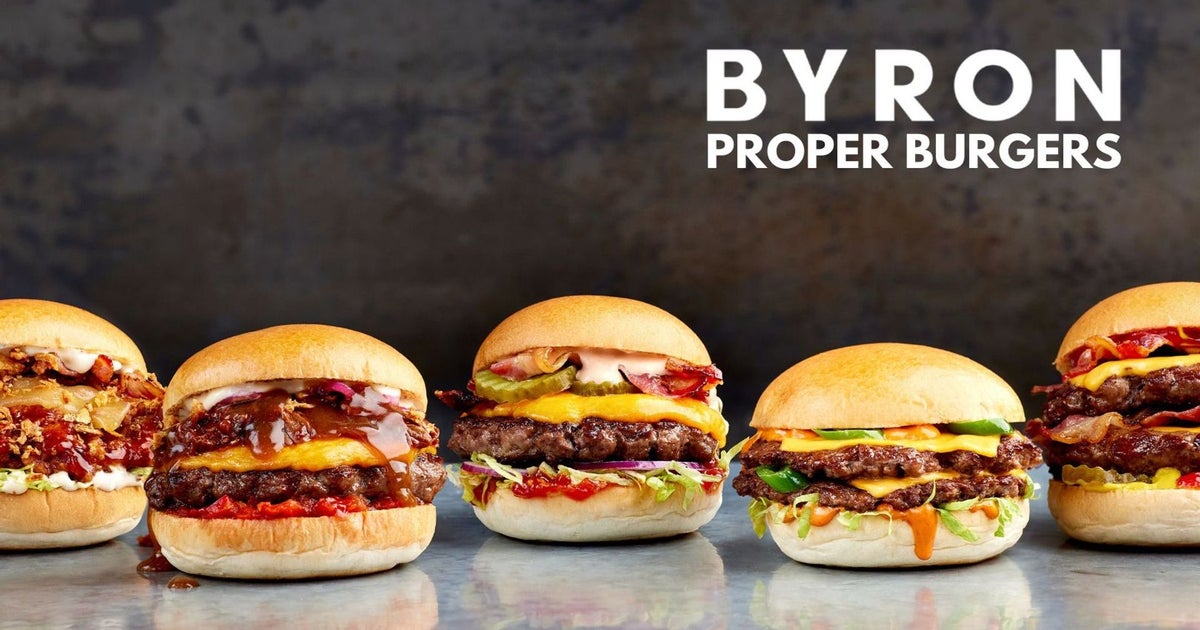 Byron Burgers & Fries - Tottenham Court Road delivery from Soho - Order ...