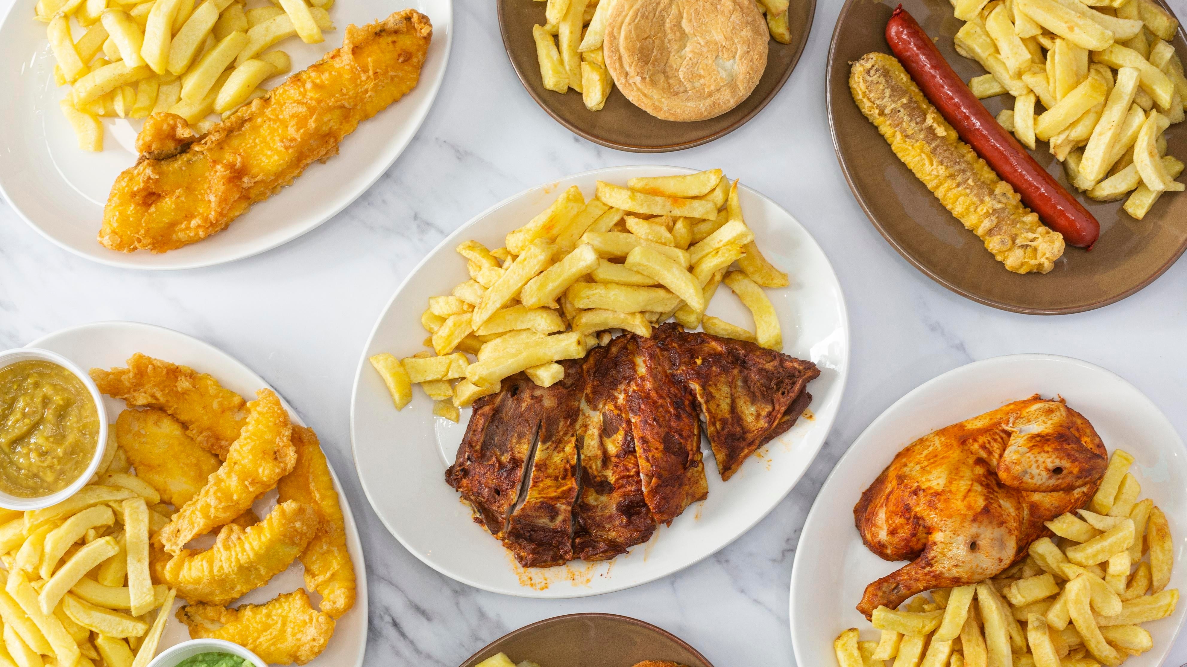 Chariots Fish and Chips/Seafood - Romford delivery from Gallows Corner ...