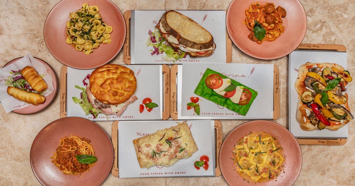 Hey Farina! - Bakery Pasta & Salad Bar - Liverpool City Centre delivery ...