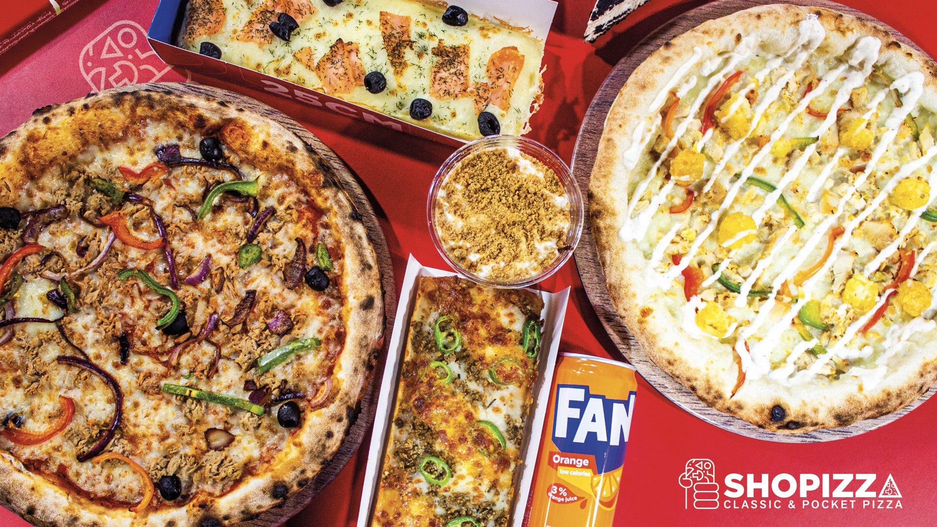 Shopizz - Pizza livre depuis Lyon - Oullins - Commandez avec Deliveroo