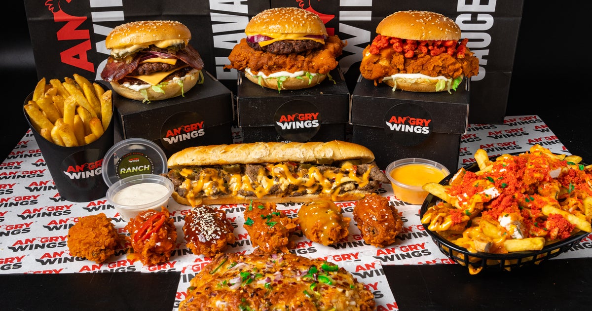 Angry Wings - Birmingham City Centre delivery from Aston and Dartmouth ...