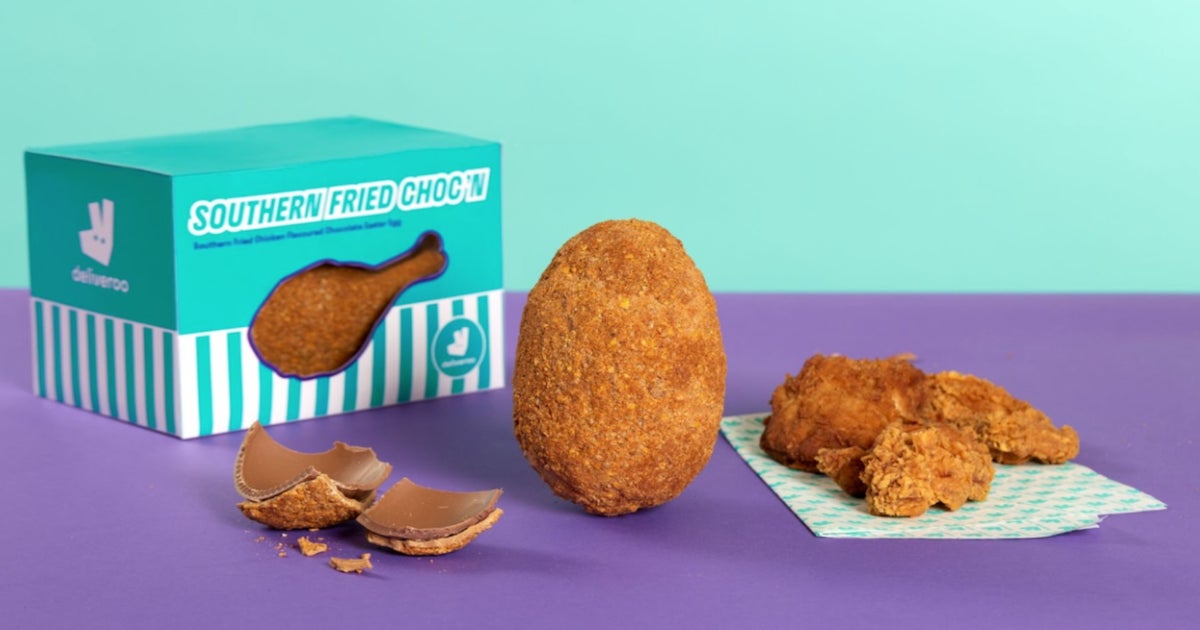 Deliveroo’s Southern Fried Choc’n Easter Egg delivery from Glasgow ...