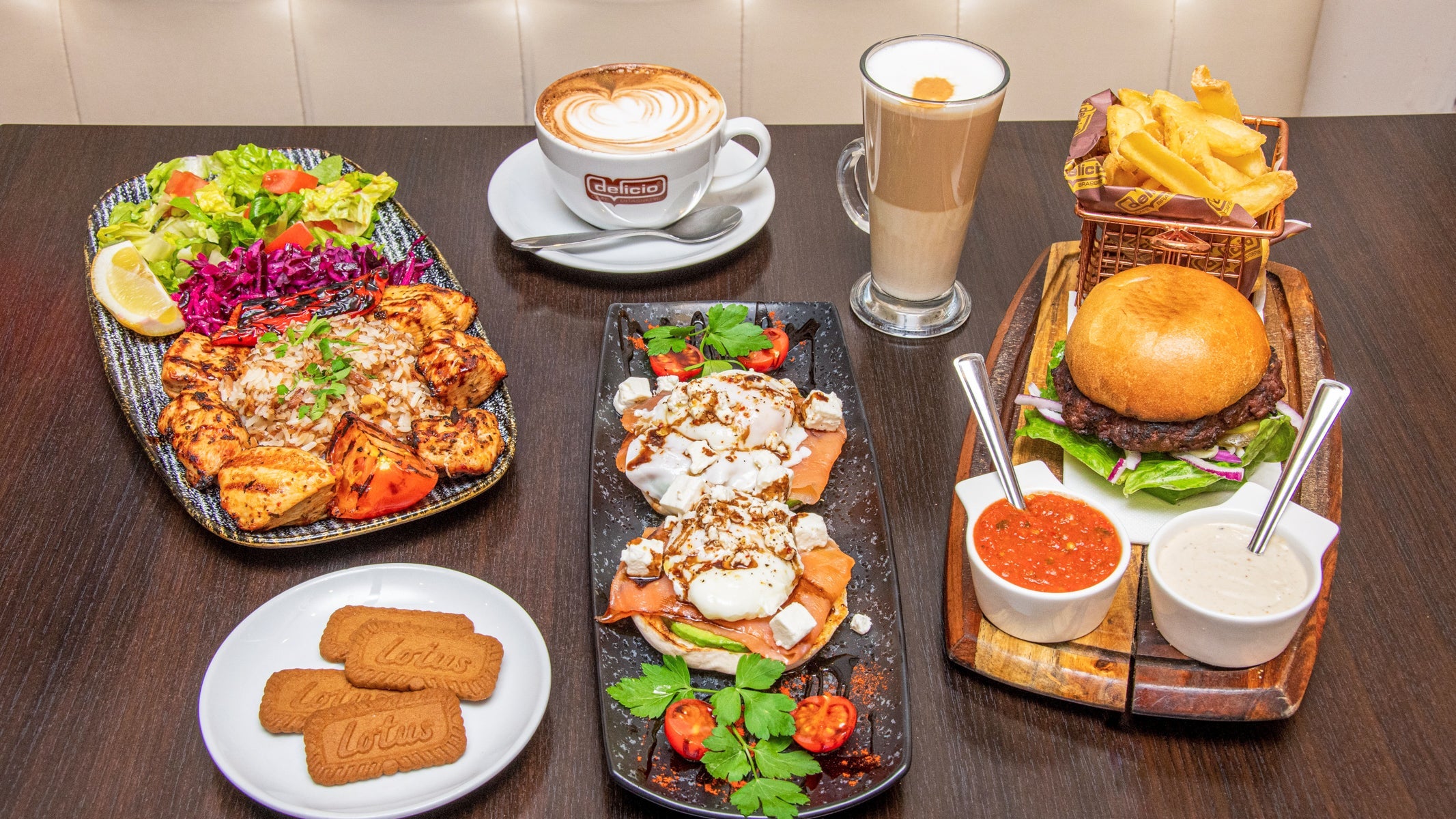 Delicio Cafe Brasserie delivery from Eltham Center - Order with Deliveroo