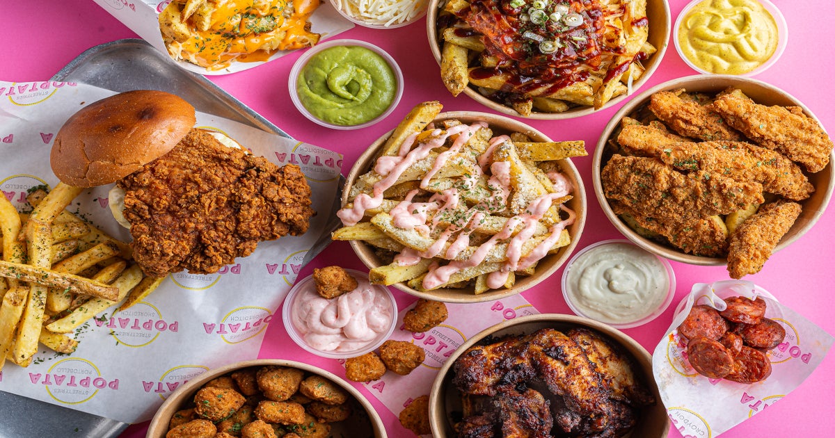Poptata - Loaded Fries & Chicken - Croydon delivery from Boxpark ...
