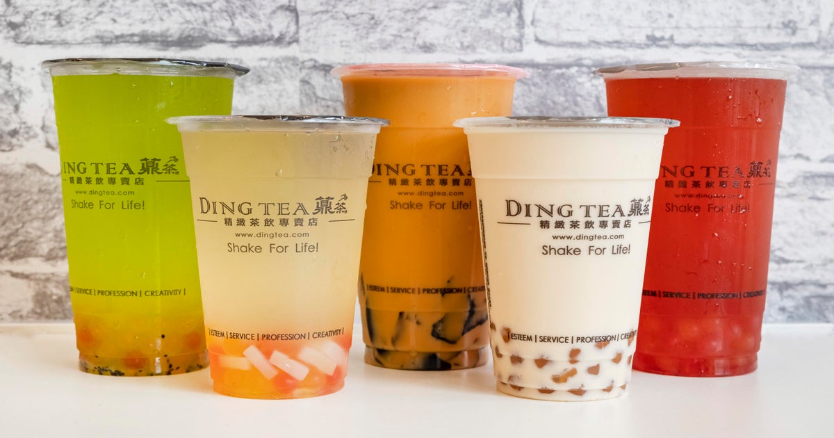 Ding Tea - Terminus Road delivery from Eastbourne - Order with Deliveroo