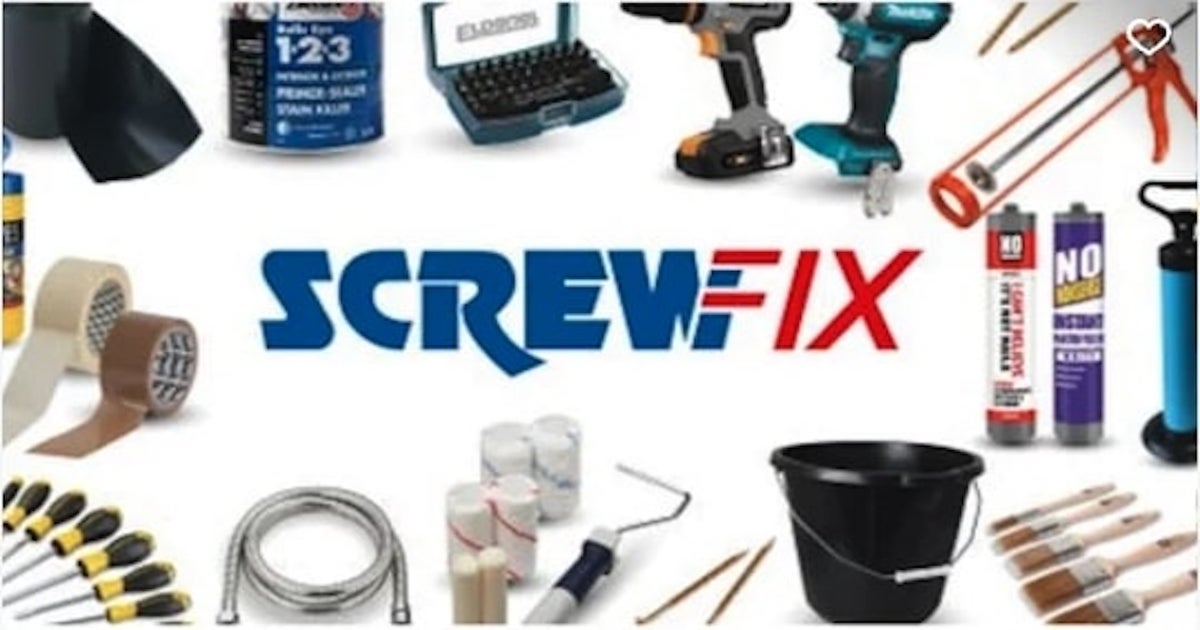 Screwfix - Selly Oak delivery from Selly Oak - Order with Deliveroo