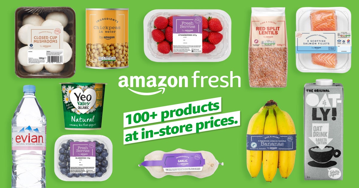 Amazon Fresh - Angel delivery from Angel - Order with Deliveroo