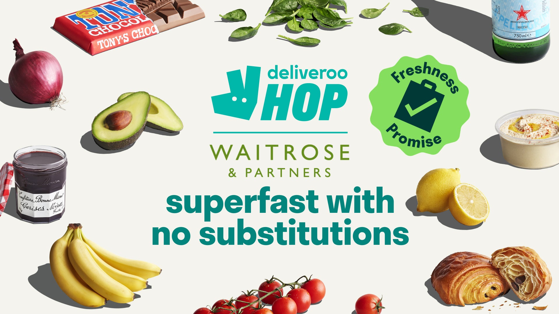 Deliveroo HOP with Waitrose delivery from Kentish Town - Order with ...
