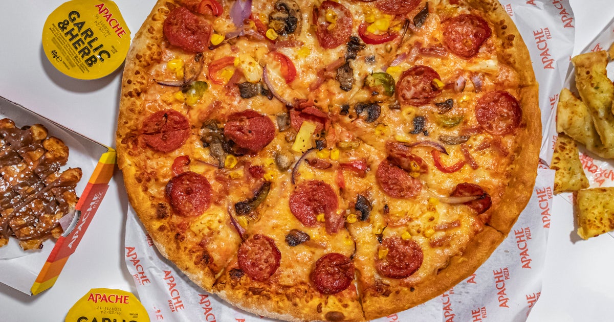 Apache Pizza - Tallaght delivery from Firhouse - Order with Deliveroo