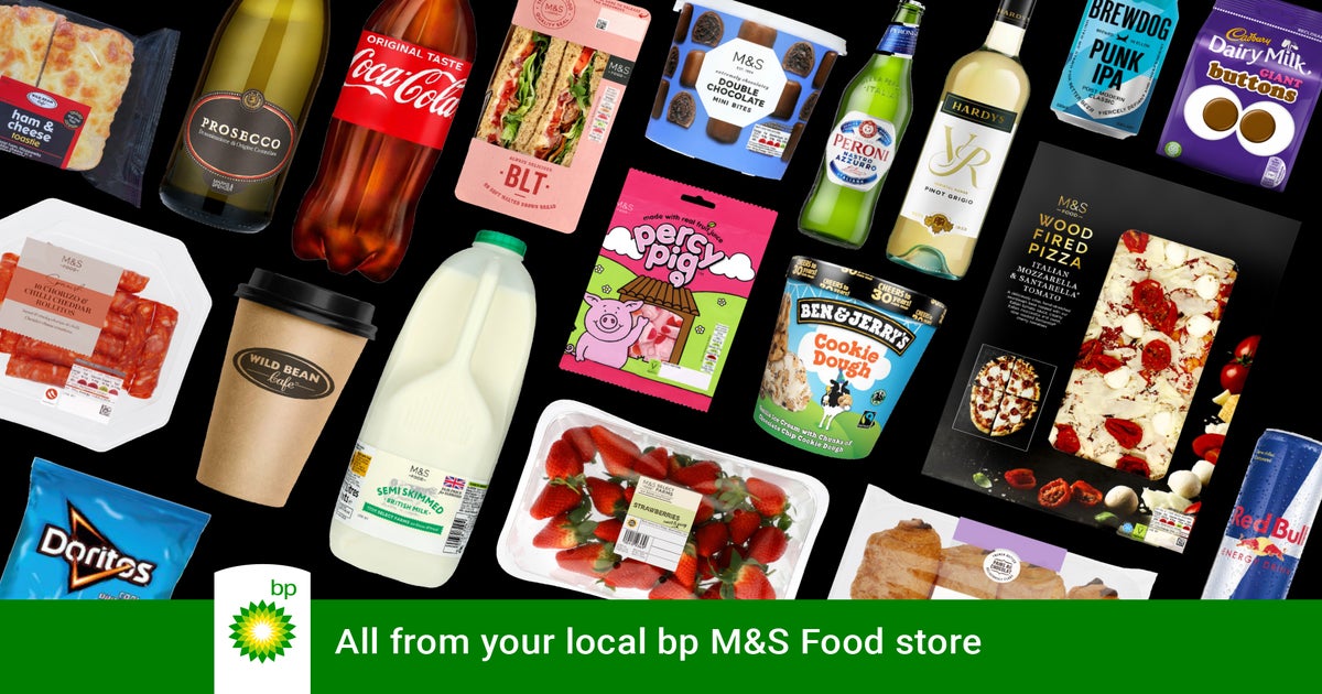 bp M&S Food - Queensway North delivery from East Kilbride - Order with ...