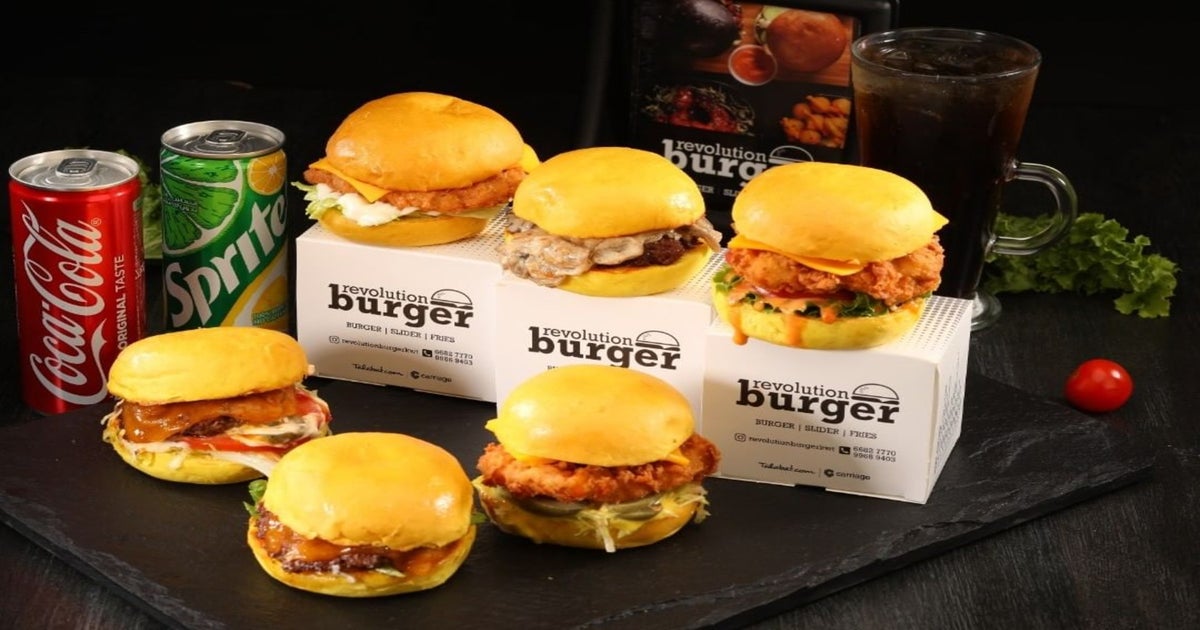 Revolution Burger رفليوشن برجر delivery from Hadiya - Order with Deliveroo