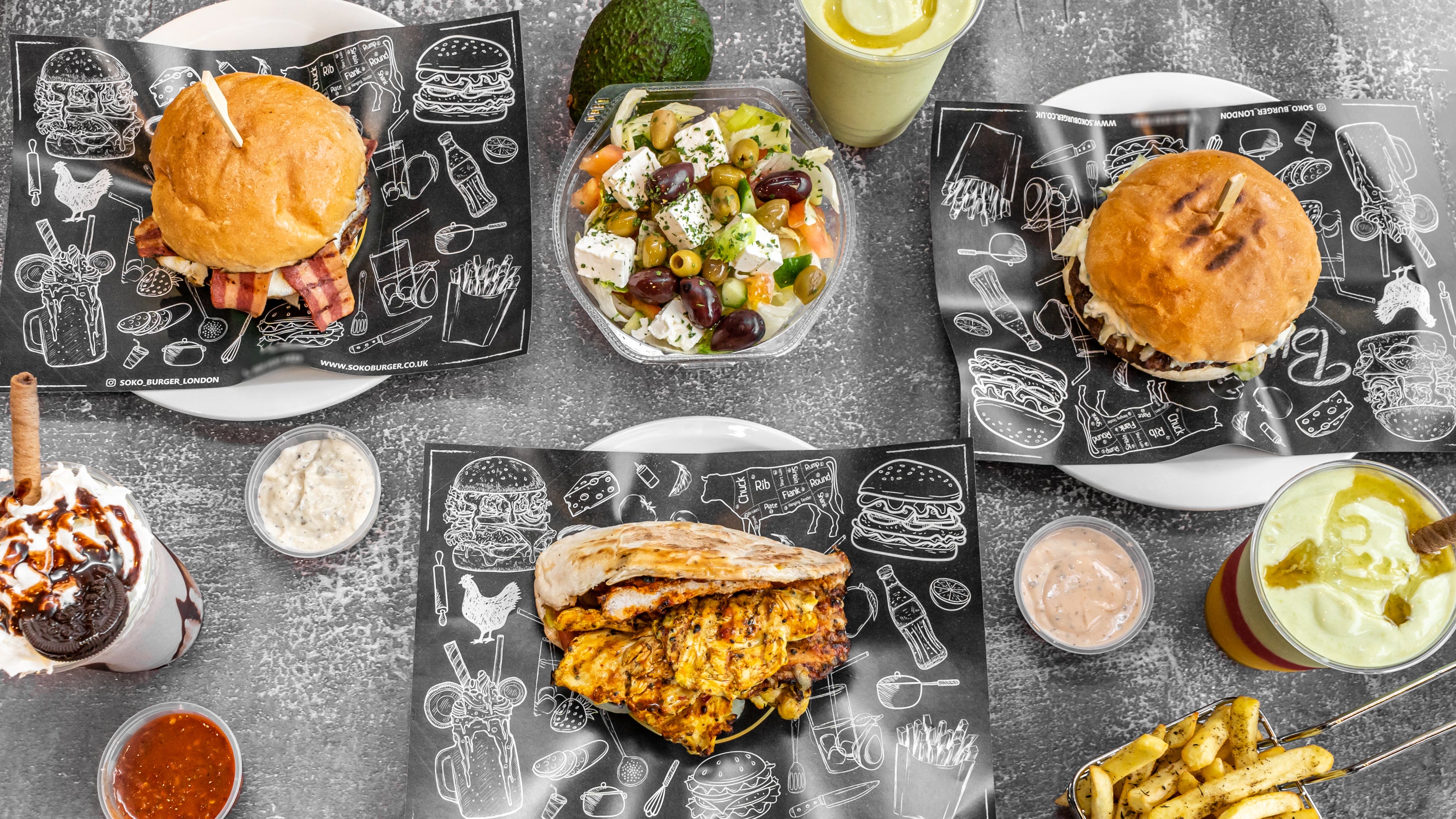 Soko restaurant - Regents Park Road delivery from Finchley Central ...