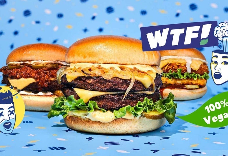 WTF! - Mind-Blowing Vegan Burgers 🌱 - Reading delivery from West ...
