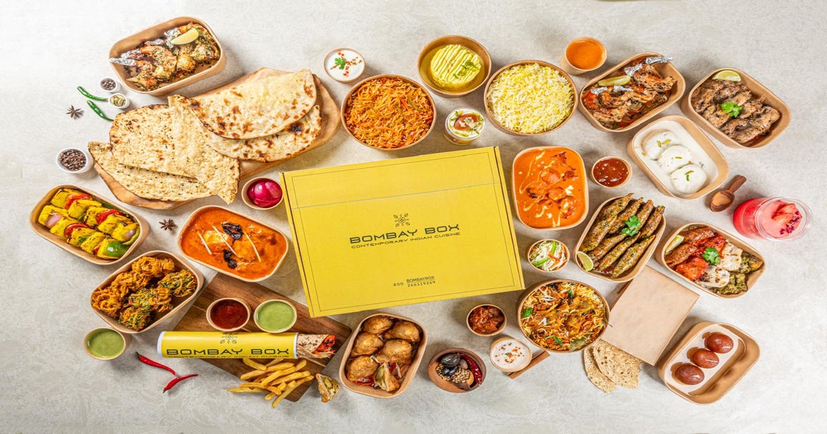 Bombay Box delivery from Motor City - Order with Deliveroo