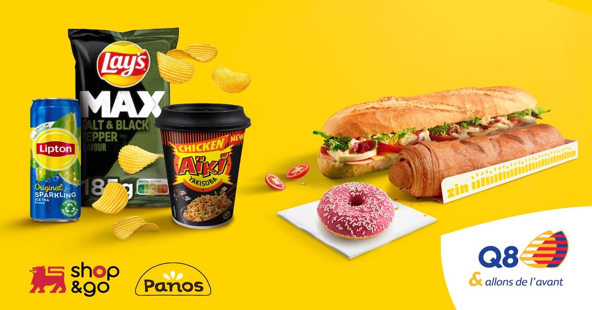 Panos - Delhaize Shop & Go by Q8 delivery from Zuid - Order with Deliveroo