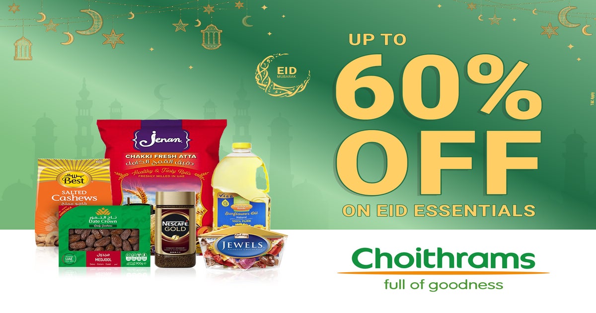 Choithrams - Sobha Hartland delivery from District One - Order with ...