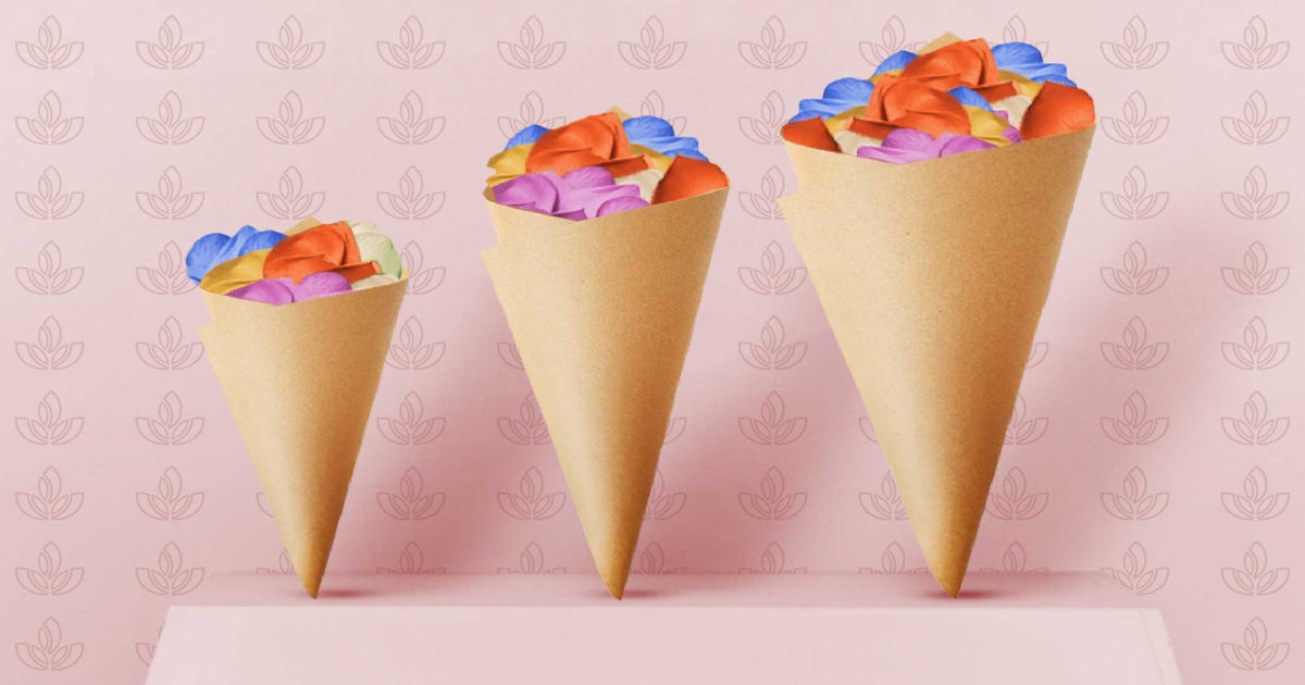 The Petal Cones - Unwrap Celebration with Petals delivery from Al ...