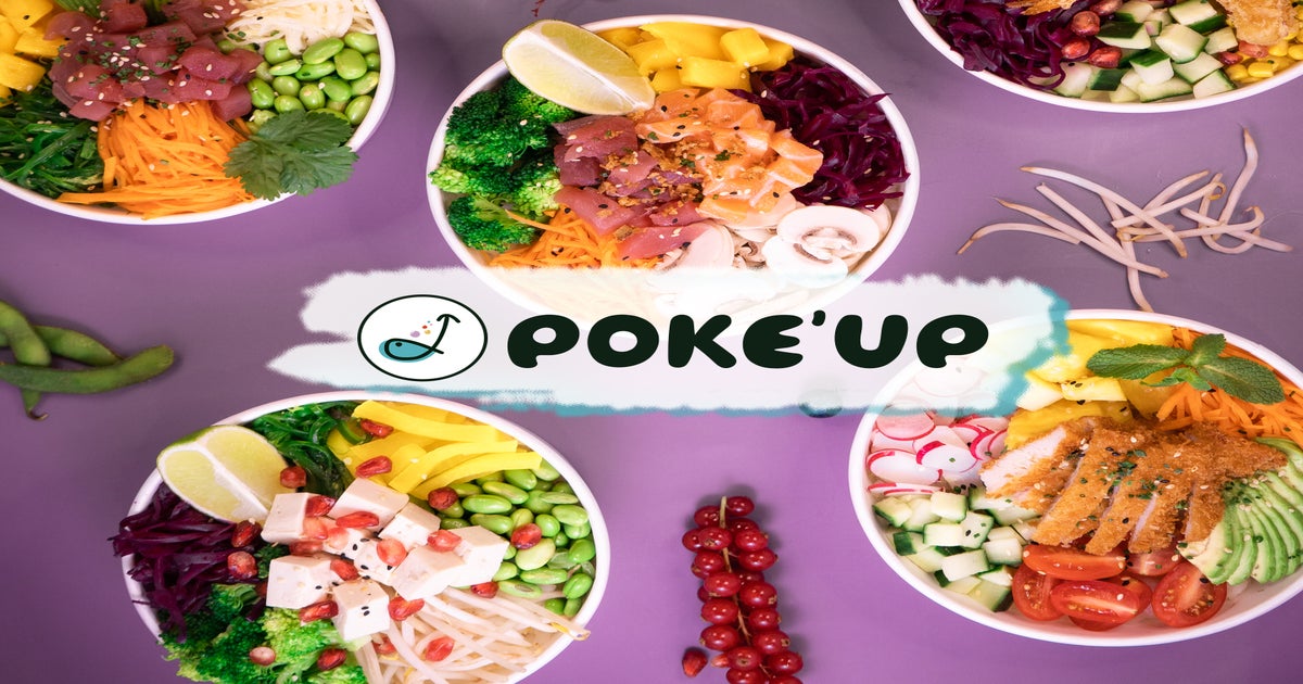 🥗 POKE UP - Poke Bowl & Bubble Tea - Asnières-sur-Seine livre depuis ...