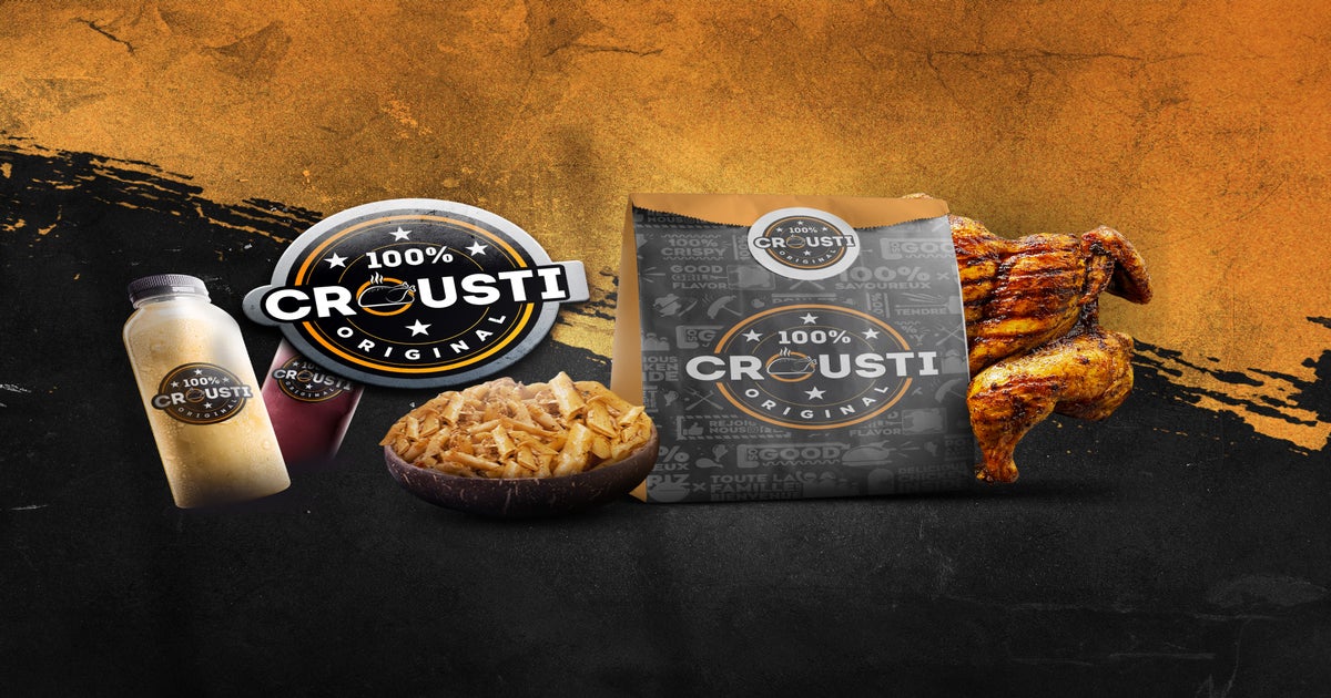 100% Crousti Original - Villeurbanne livre depuis Lyon - La Doua ...