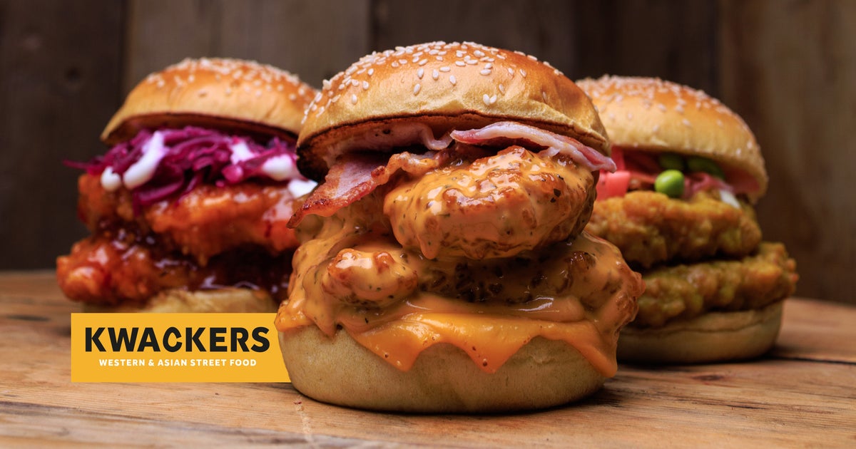 KWACKERS Smash Burgers & Bowls delivery from West Quay - Order with ...