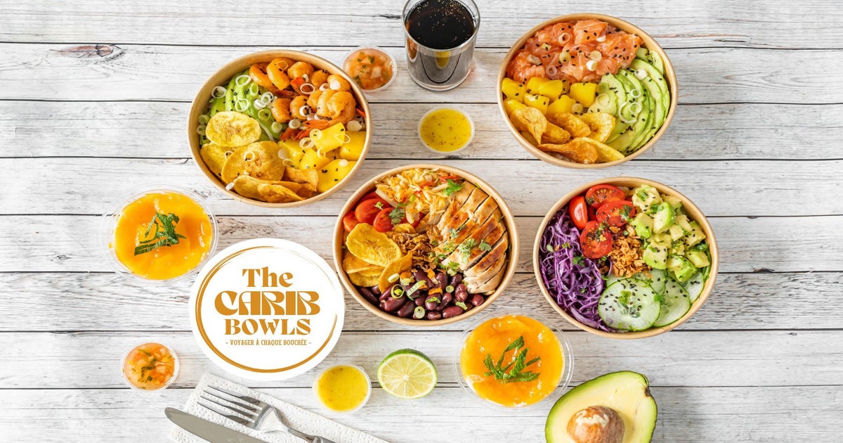The Carib Bowls livre depuis Les-Alluets-le-Roi - Commandez avec Deliveroo
