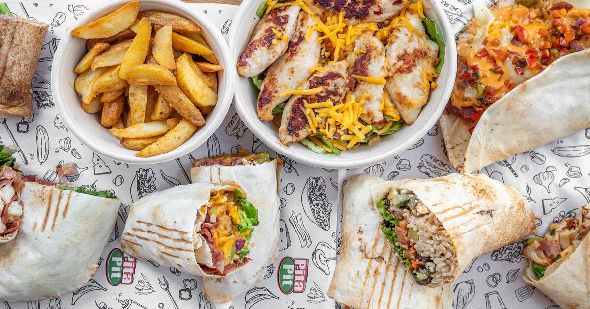 Pita Pit Catering delivery from North Wall - Order with Deliveroo