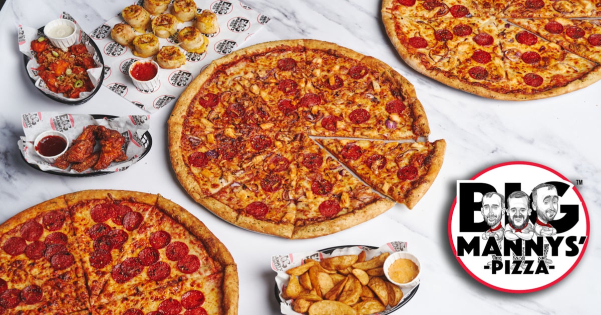Big Mannys Pizza delivery from Ferryhill - Order with Deliveroo