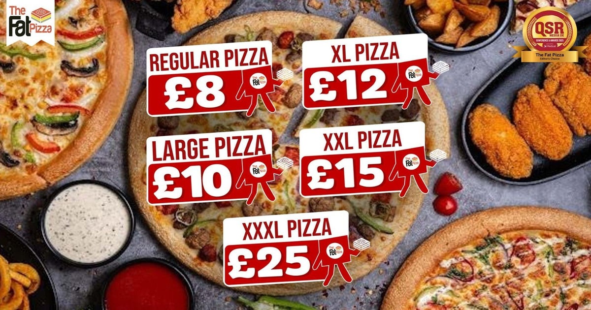 The Fat Pizza - Newbury delivery from Newbury - Order with Deliveroo