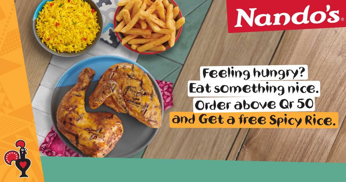 Nando's delivery from Lusail Boulevard - Order with Deliveroo