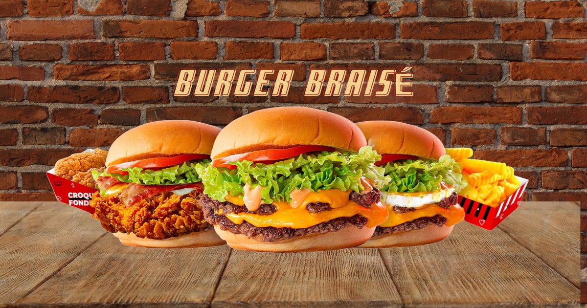 Burger Braisé - AIX livre depuis Aix - Gare SNCF - Commandez avec Deliveroo