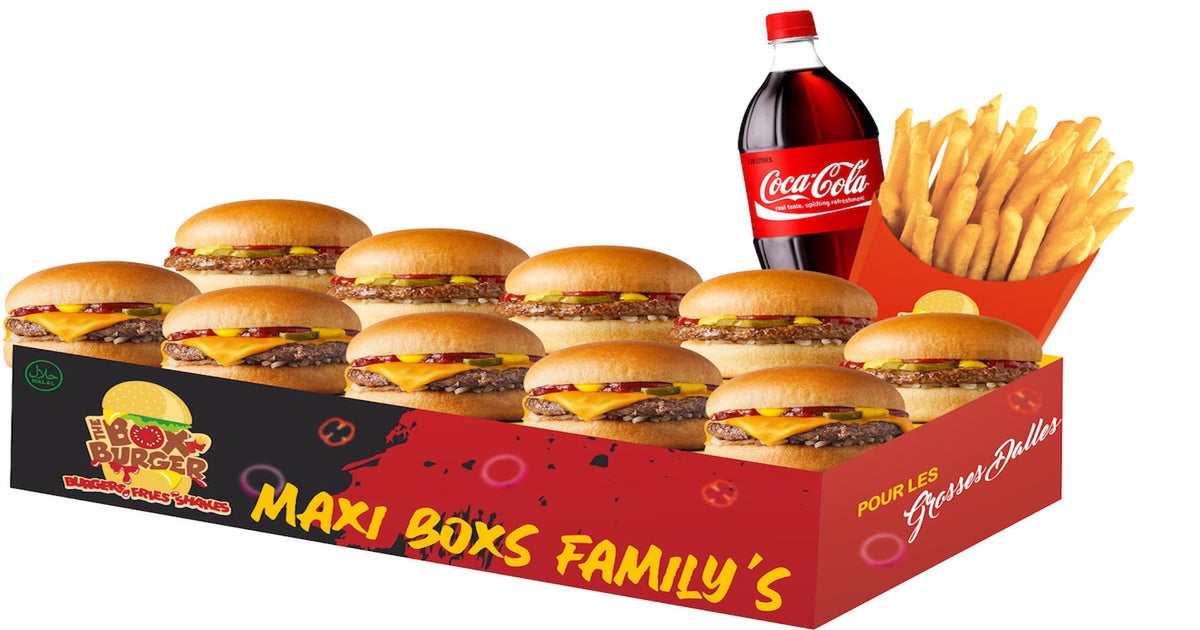 The box burger delivery from Malakoff - Order with Deliveroo