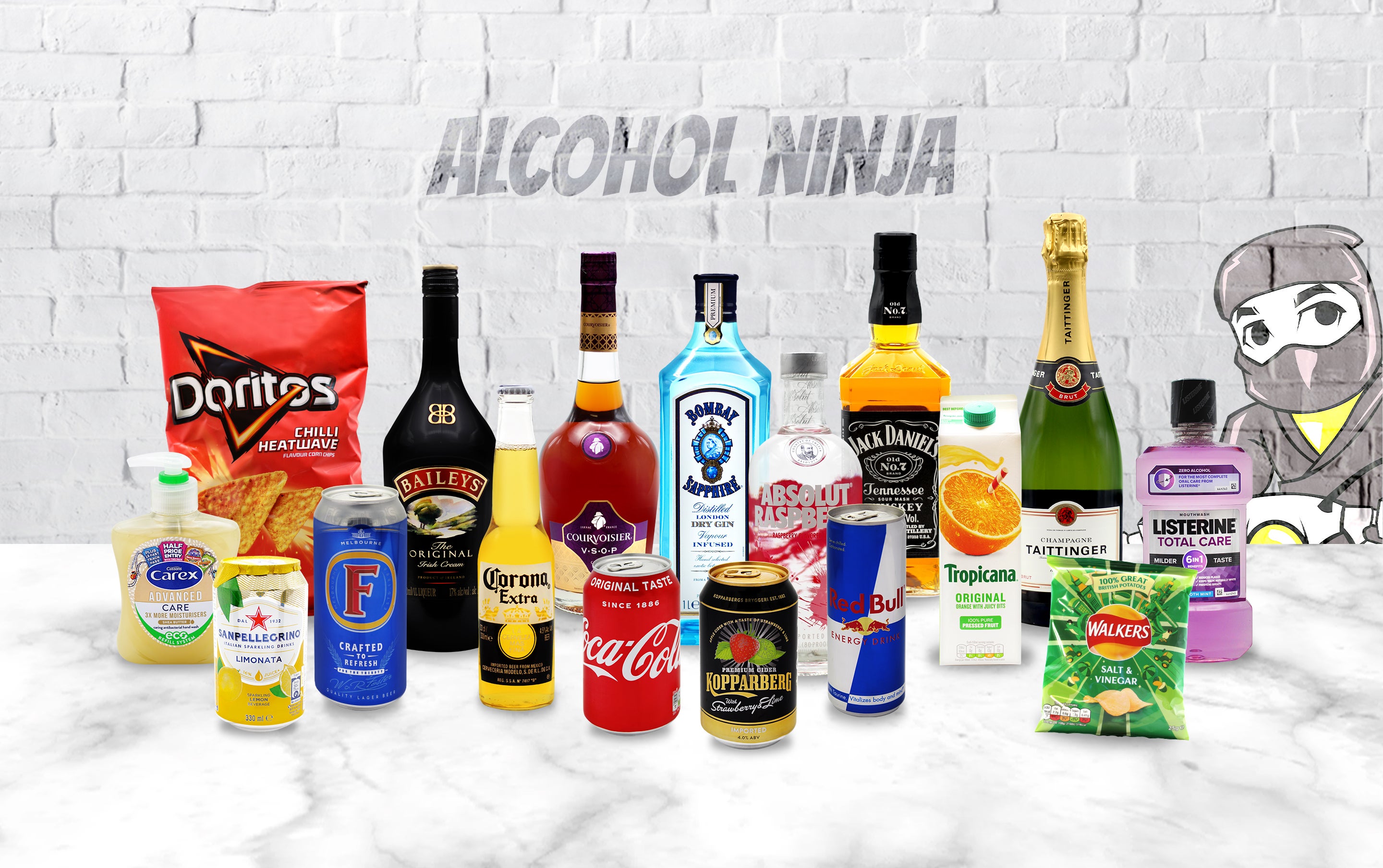 Alcohol Ninja delivery from Tolworth - Order with Deliveroo