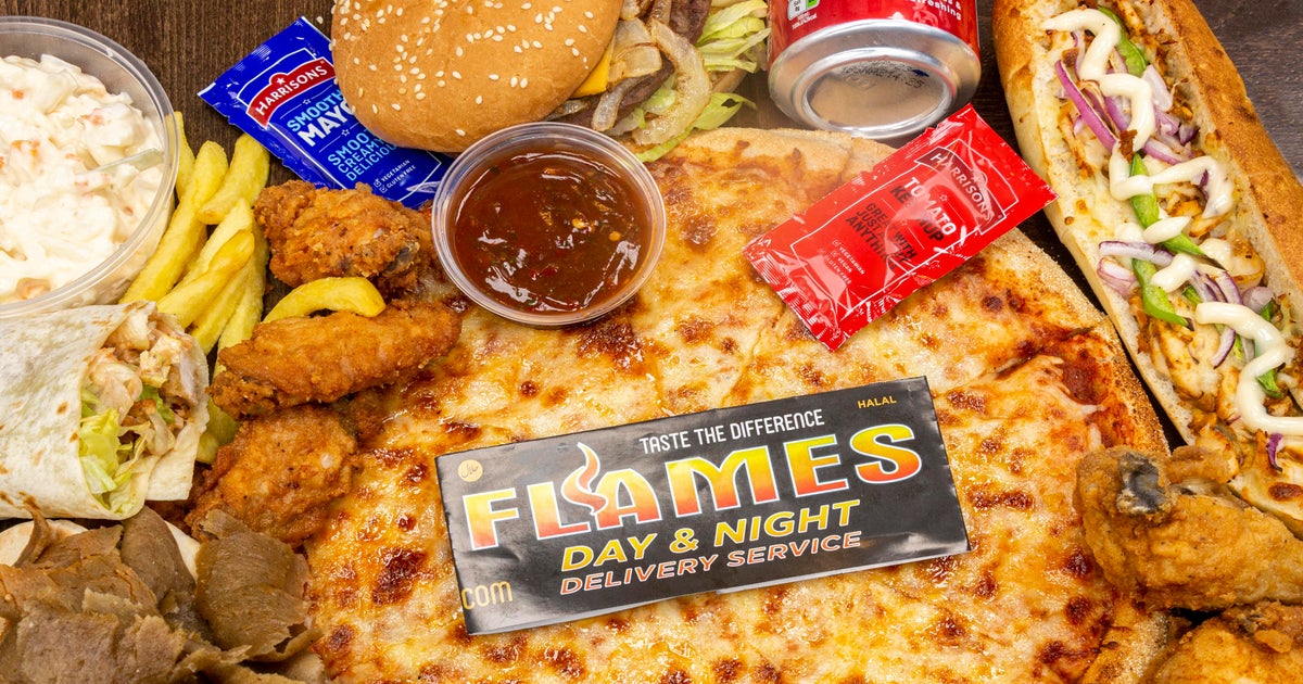 Flames - Leeds delivery from Leeds Uni - Order with Deliveroo