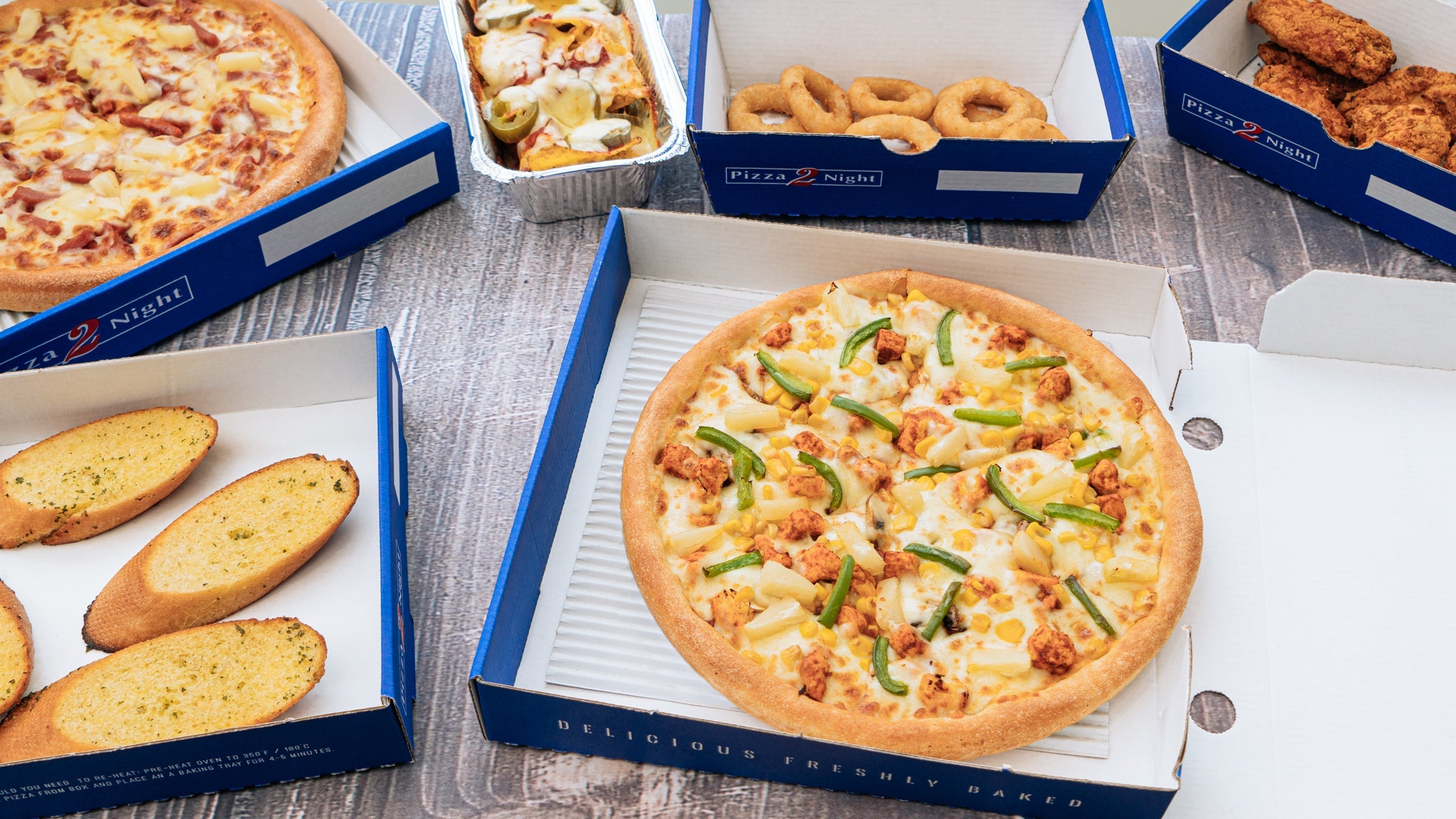 Pizza 2 Night delivery from Margate - Order with Deliveroo